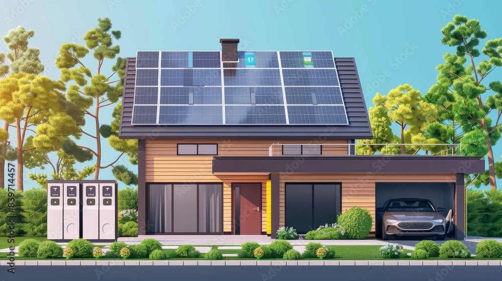 wide banner design of a infographic diagram for battery packs ...