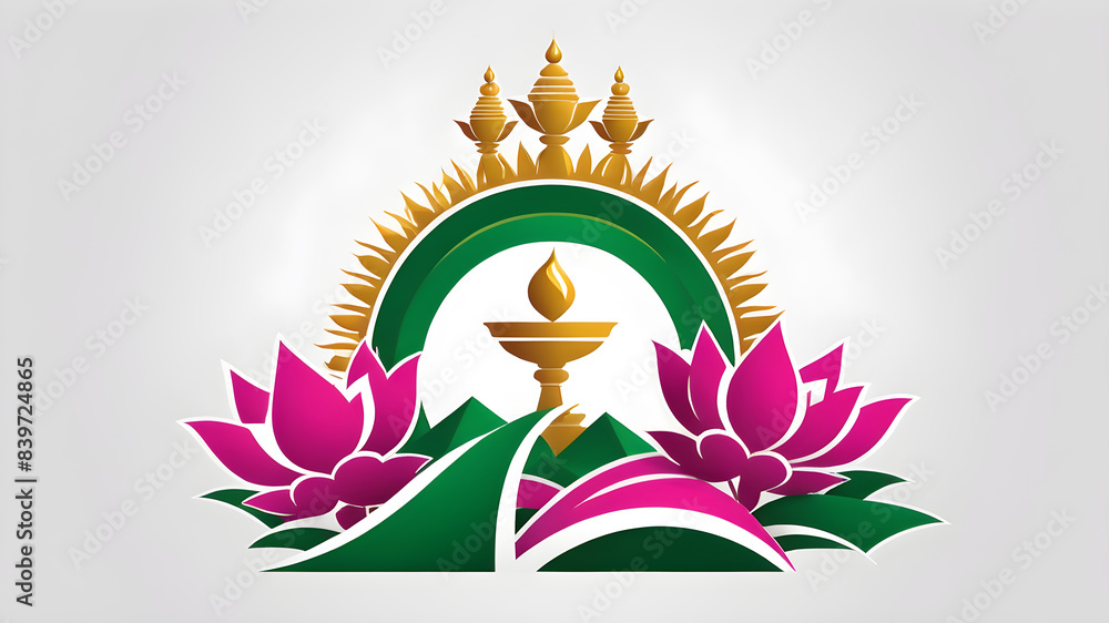 Maa Telangana, Happy Telangana State Formation Day logo icon on the ...