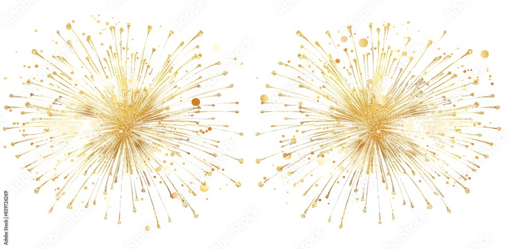 The firework texture is made up of thin stroke lines. An isolated png ...