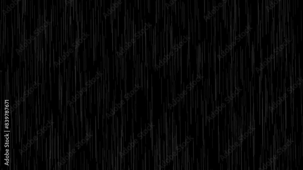 Falling raindrops footage on dark black background, black background ... Falling raindrops footage on dark black background, black background ...