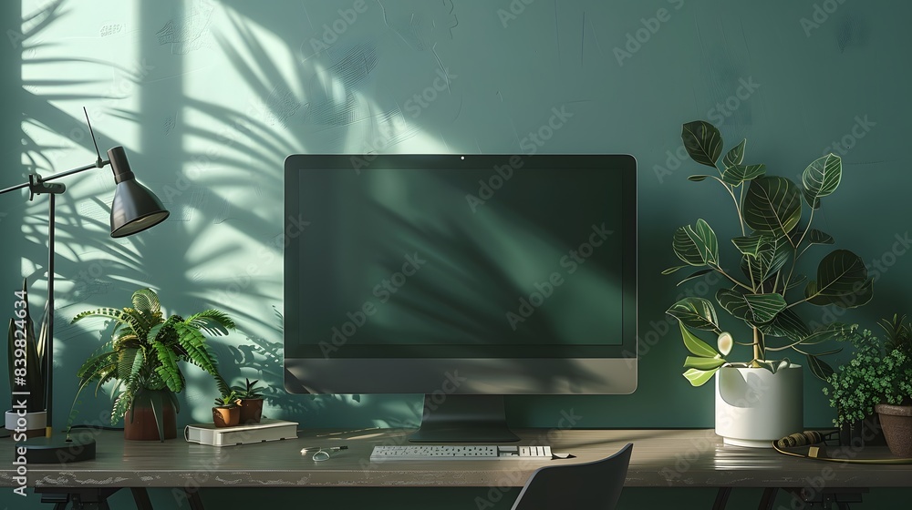 PSD still life of technology device minimal display mockup Stock ...