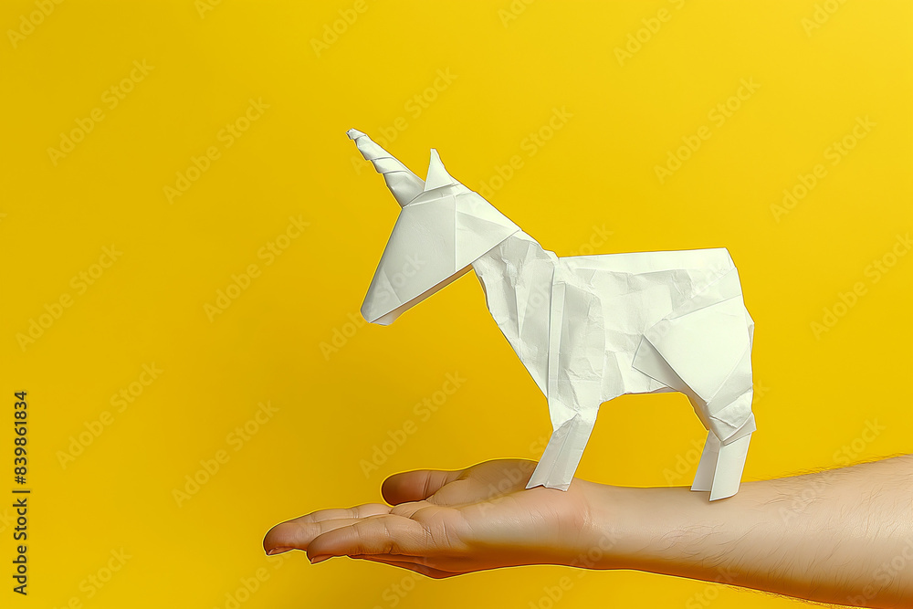 unicorn Paper cut art, Layered paper craft animals, 3D paper sculptures ...