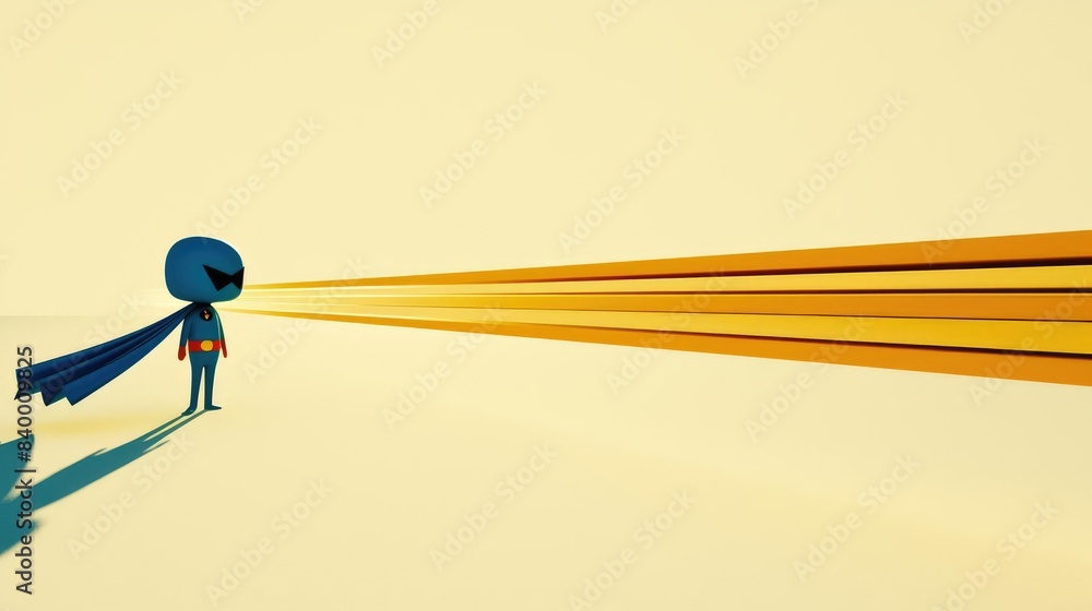 Superhero Background, Minimalist Superhero Wallpaper, Cartoon Superhero ...