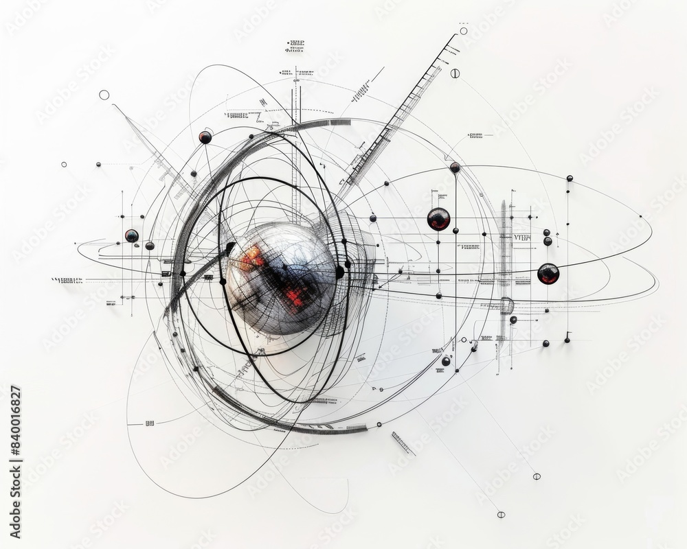 Physics formulas isolated on white background. Stock Illustration ...