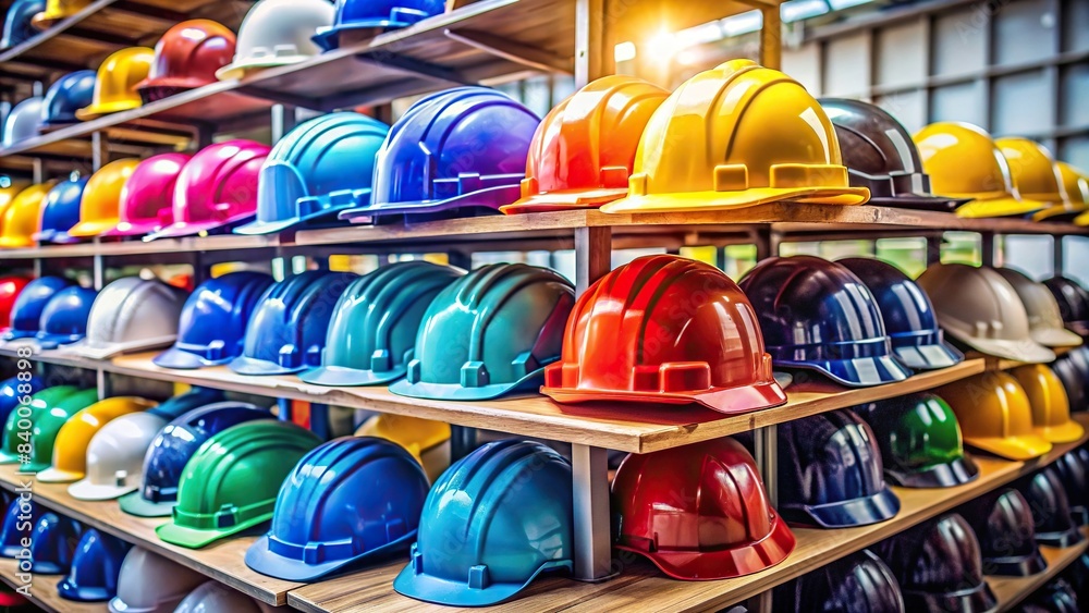 Safety helmets for construction sites and industrial settings, hard hat ...