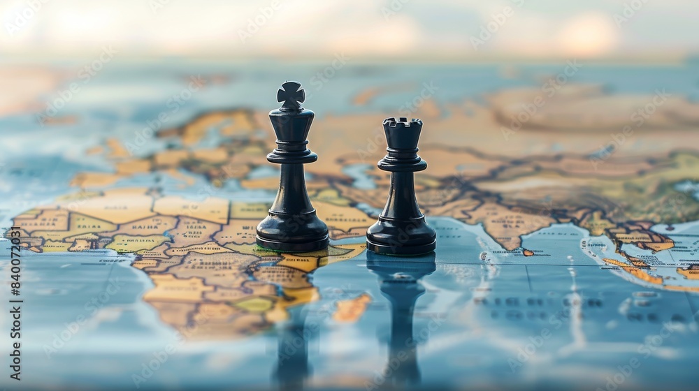 Symbolizing geopolitical discussion and movement between countries and ...
