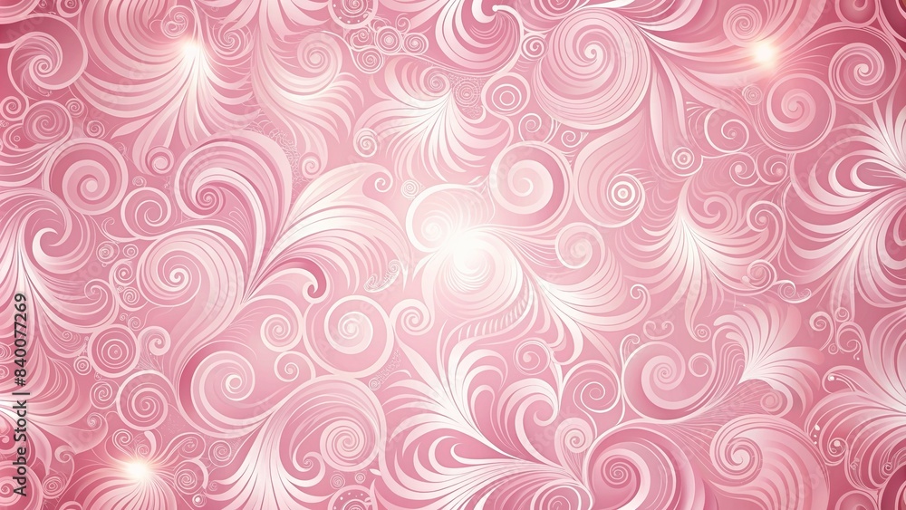 Beautiful abstract pink wallpaper with soft, dreamy swirls and patterns ...