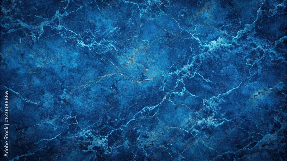 Blue background with a deep dark blue vintage texture and textured ...