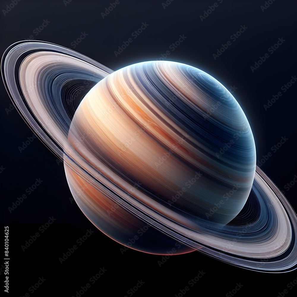 Majestic panorama of the solar system from the outer rim featuring ...