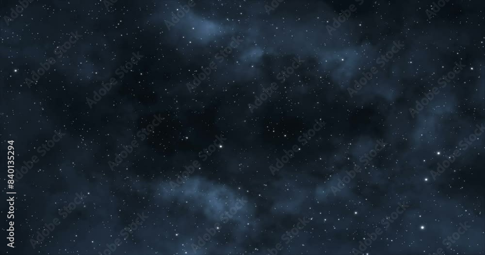 Seamlessly looped motion background featuring a dramatic deep space ...