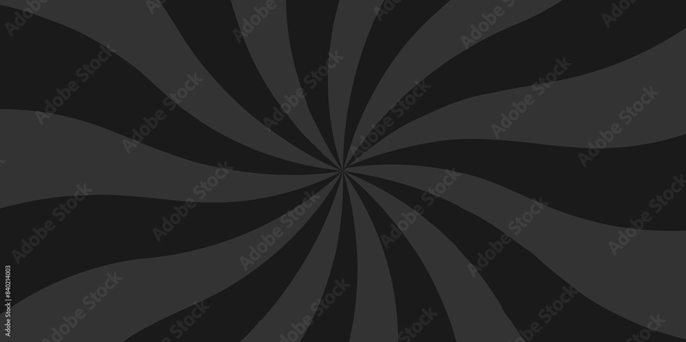Abstract sunburst ray background with sunburst pattern black and white ...