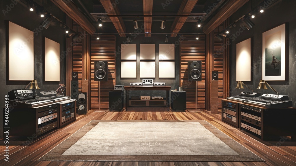 Ultimate Sound Experience Premier Audio Gear Display with Vintage ...