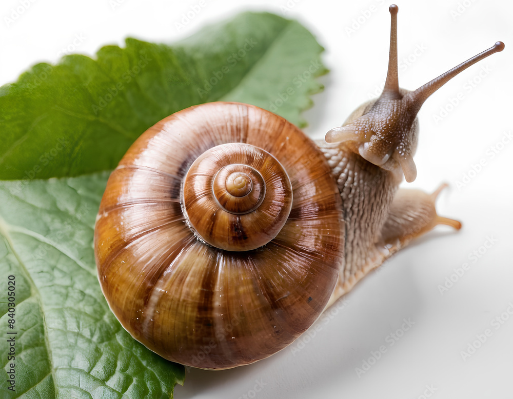 Ultra-Realistic 3D Rendering of a Snail with Intricate Shell Details ...