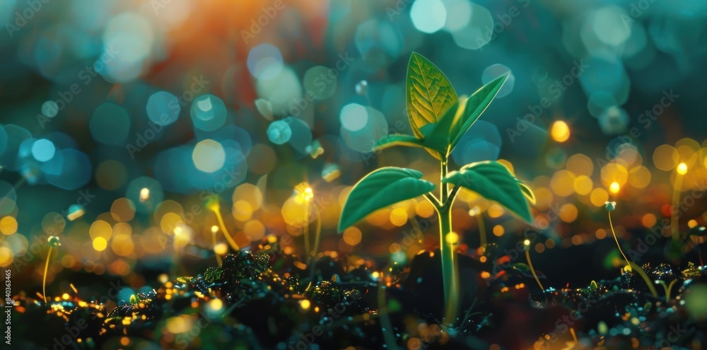 Emphasizing the plant growth principle and the plant germination ...