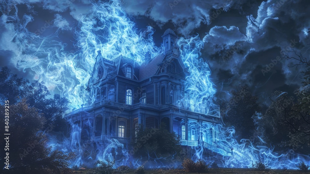 Ghost hunters using cloudconnected motion sensors in an old mansion ...