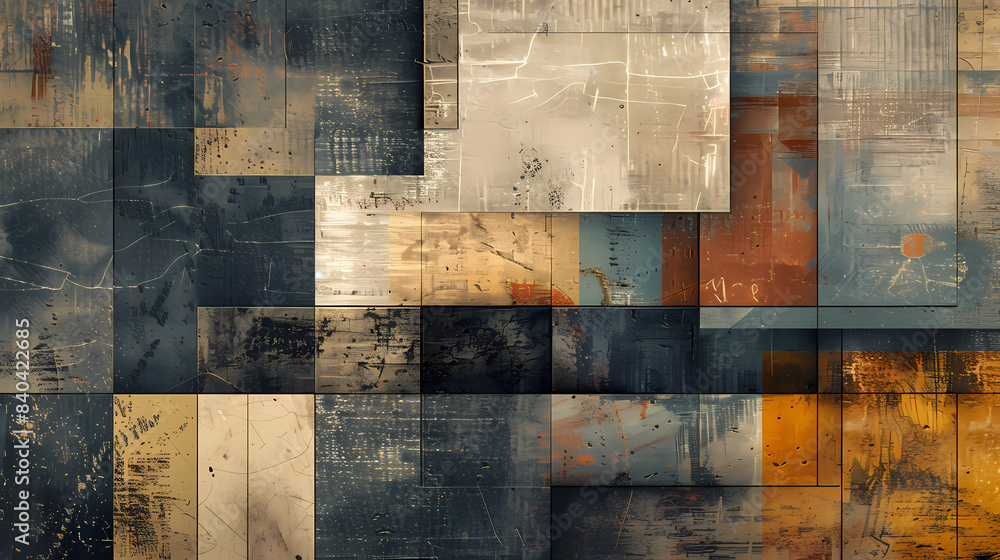 Abstract geometric backdrop featuring rectangles for texture wallpaper ...