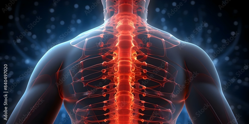 Highres visual guide connecting hip and spine health for back pain ...