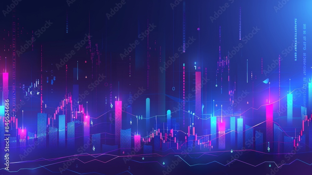 Infographics, big data visualizations. Futuristic graphic design ...