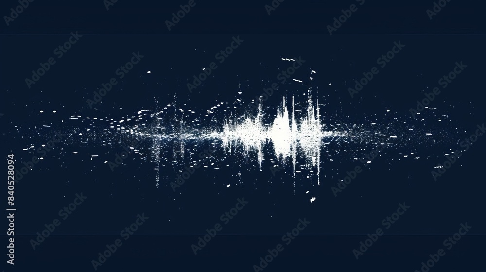 The set includes a variety of sound waves and is colourful with one ...