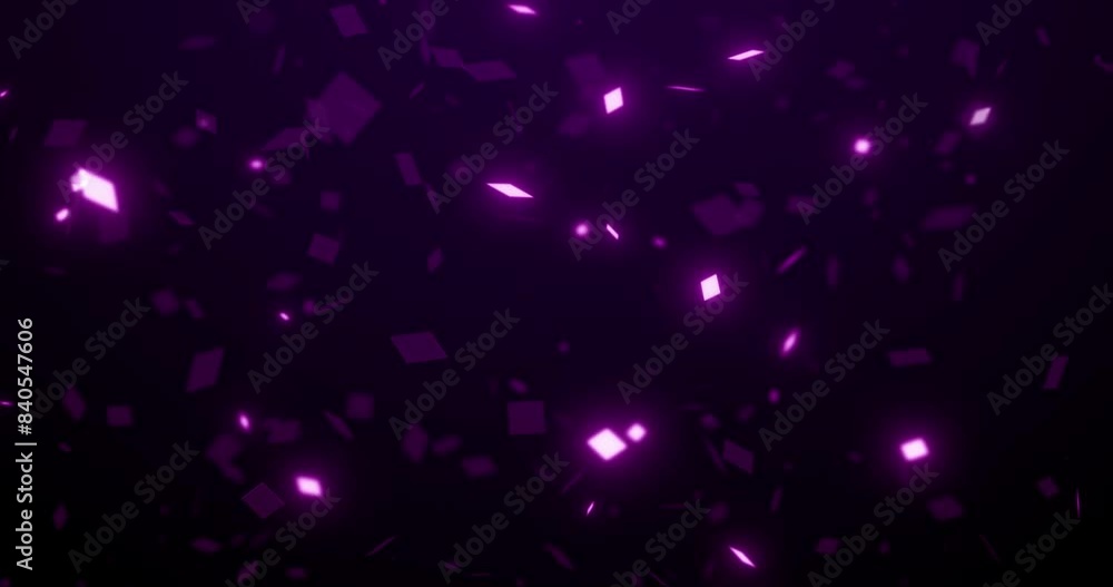 A 4K background video clip featuring a loop of sparkling particles ...