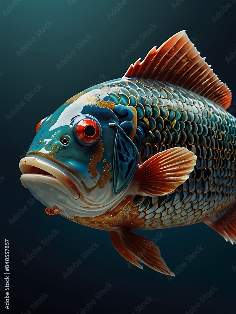This majestic fish, revered as a symbol of wealth and prosperity in ...