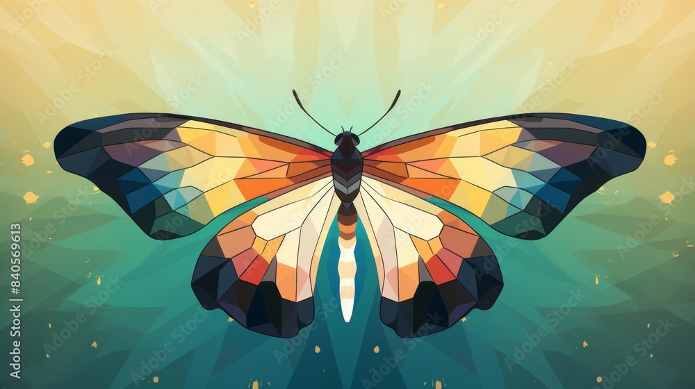 Molting transformation flat design top view metamorphosis theme ...