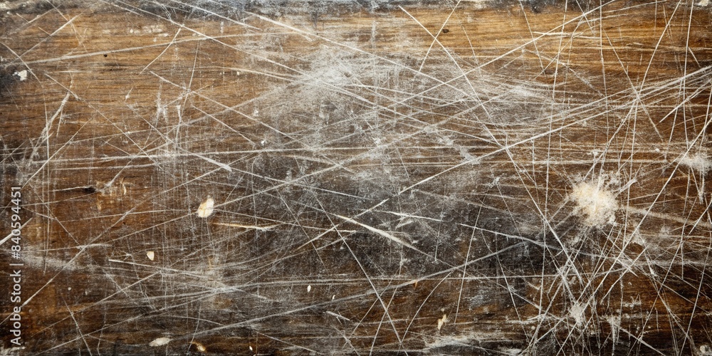 ภาพประกอบสต็อก Vintage scratched grunge plastic broken screen texture ...