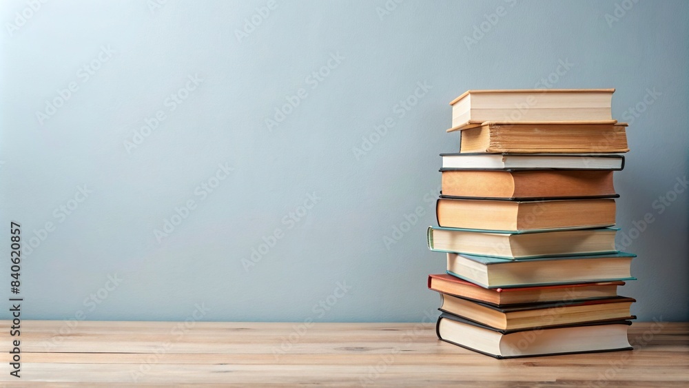 Minimalist image of a stack of books representing International ...