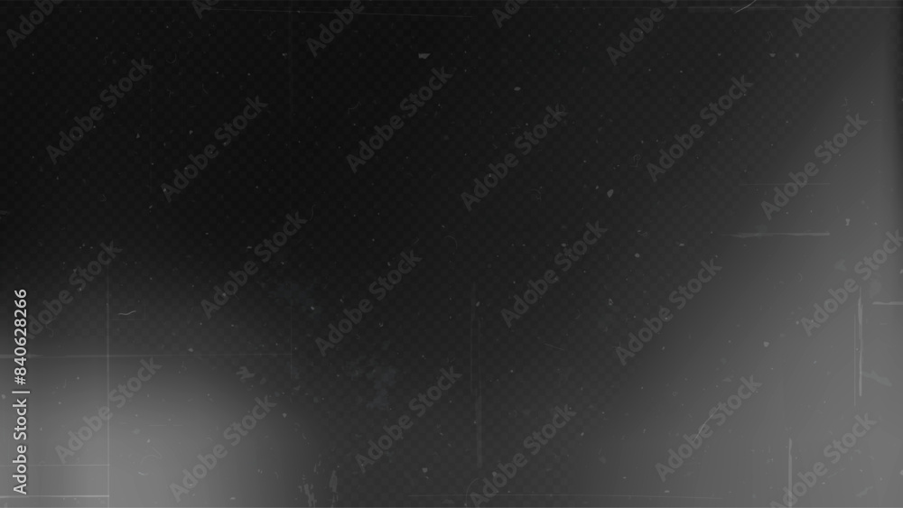 Vetor de Old film texture with scratches, noise and light leaks ...