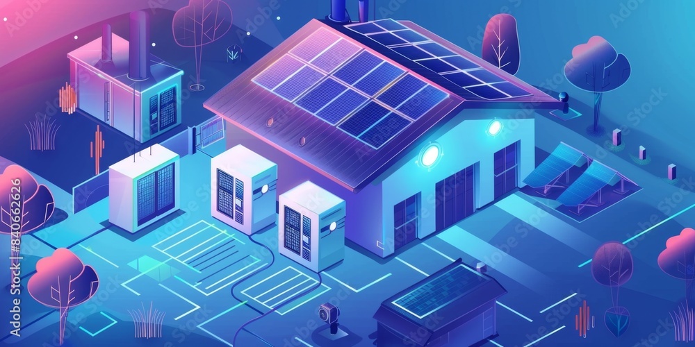 Clean Energy Revolution: Smart Home Battery System Empowering ...