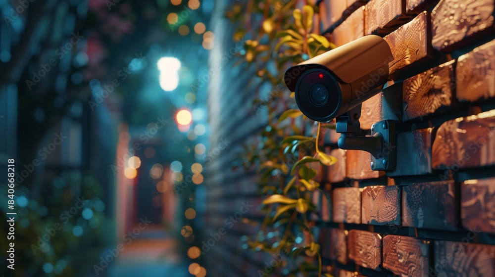 cctv city street security camera surveillance system for motion and ...