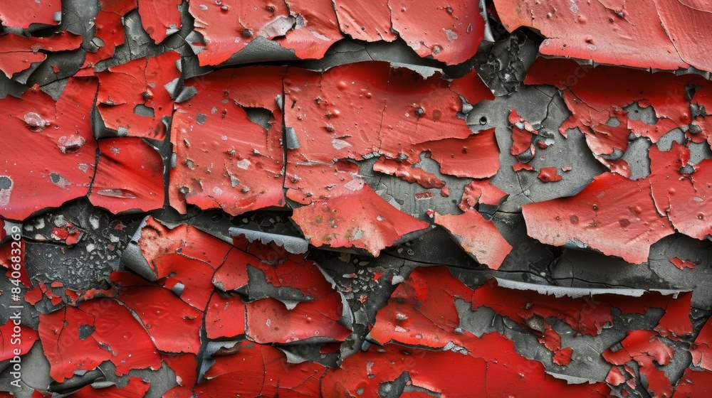 Peeling Layers Layers of plastic seem to peel away from each other in ...