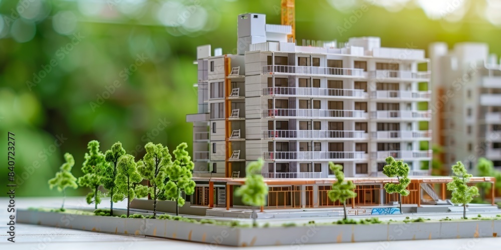 Modern Real Estate Development: 4K HD Wallpaper of New Residential ...