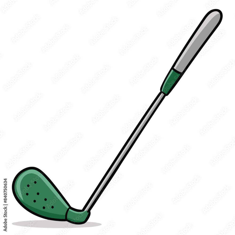 Golf club cartoon vector clipart Illustration Stock Vector | Adobe Stock