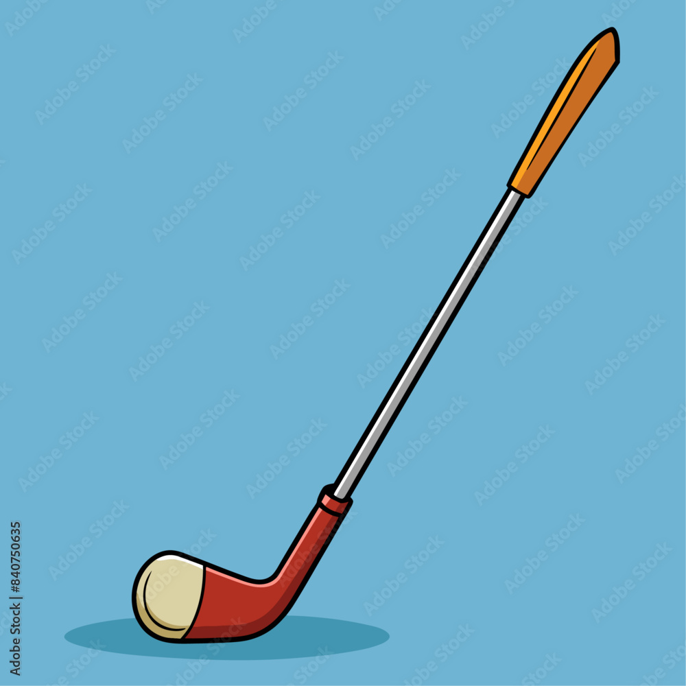 Golf club cartoon vector clipart Illustration Stock Vector | Adobe Stock