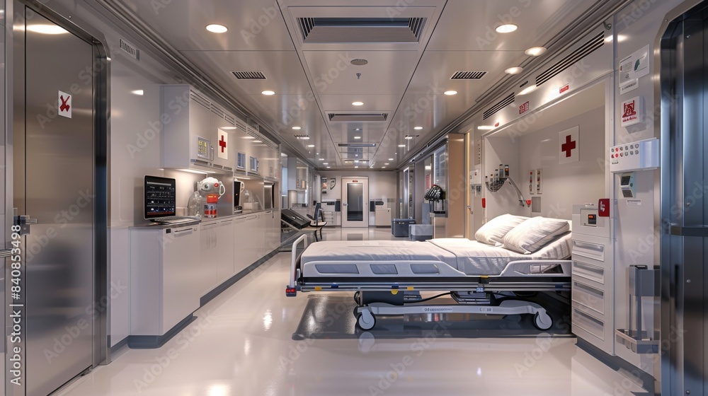 Illustrate a trauma center utilizing 3D-printed patient-specific models ...