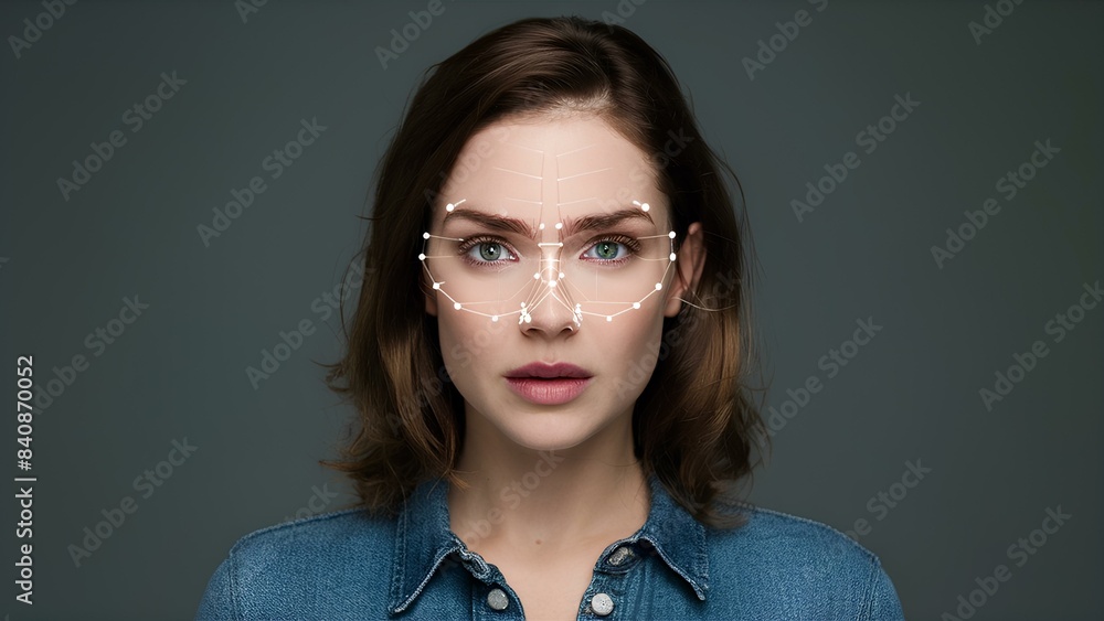AI, Deepfake and machine learning. Facial tracking, detection and ...