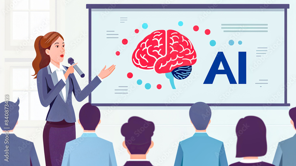 Interactive AI Education Engaging Presentation on Artificial ...