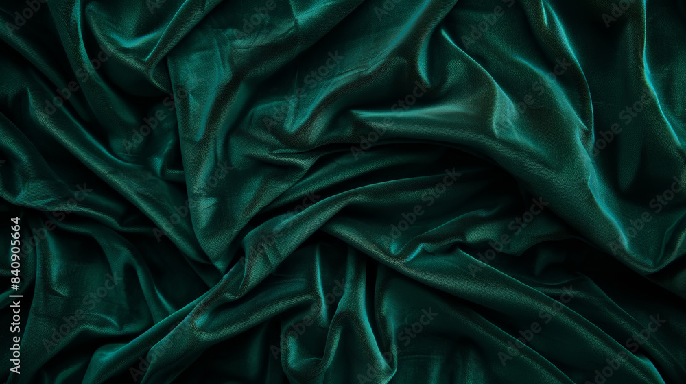 Deep green aesthetic soft velvet background. Luxury concept. Invitation ...