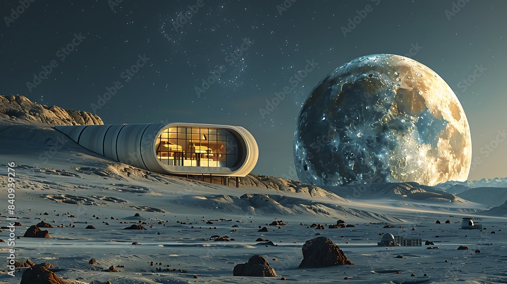 lunar observatory studying cosmic phenomena from the tranquility of the ...