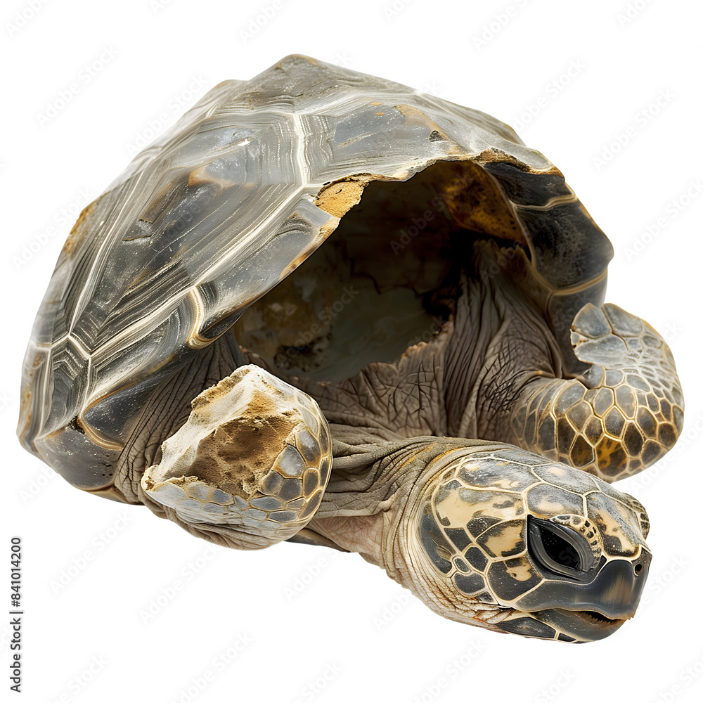 Sea turtle carcass isolated on transparent background. Stock Photo ...