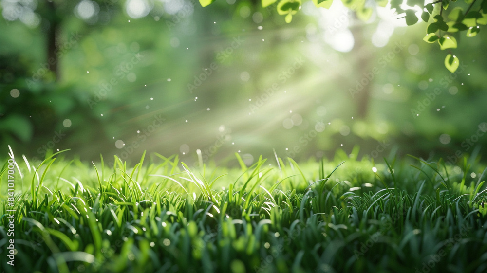 Green nature background with grass. green nature background, grass ...