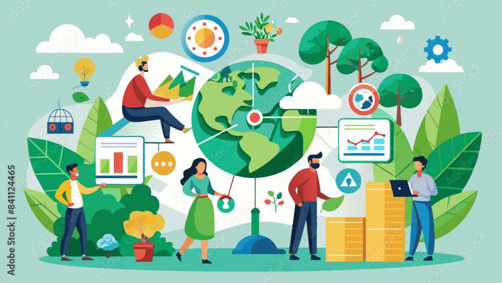 Climate Action Steps Infographic Vector Background Proactive for Eco ...