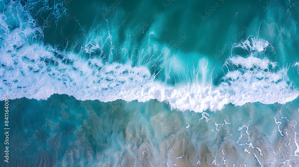 Aerial photography ocean swell sea ripple water nature waves detail ...