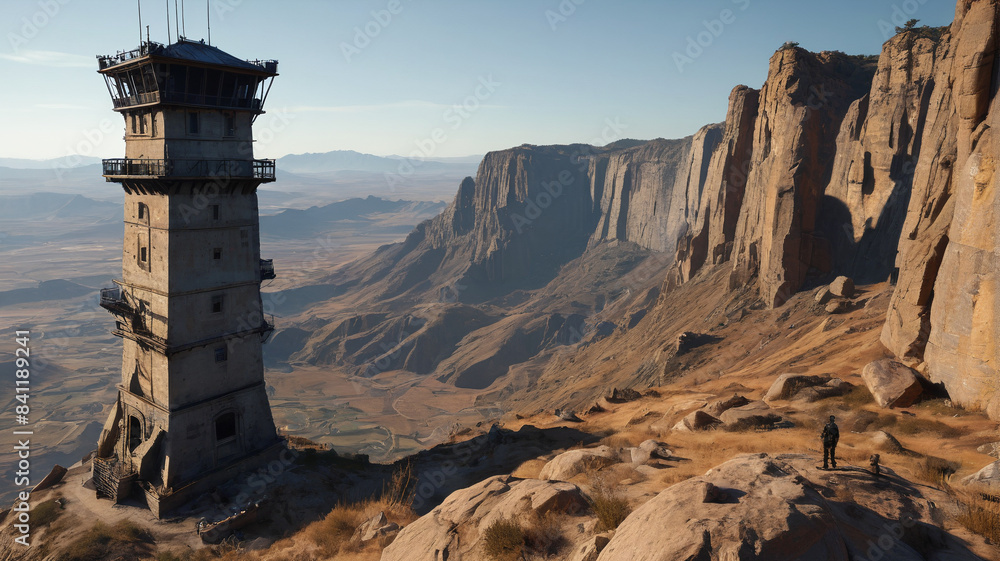 Sentinel Shadows: Roaming the silent watchtowers where sentinel shadows ...