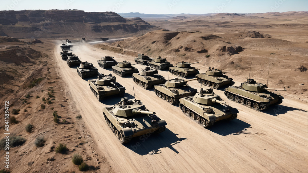 Armored Echoes: Traversing the echoes of armored divisions, where the ...