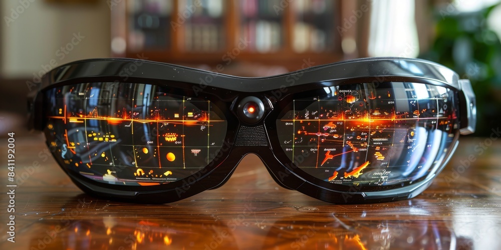 Wearable augmented reality visors that scan dishes with X-ray vision to ...