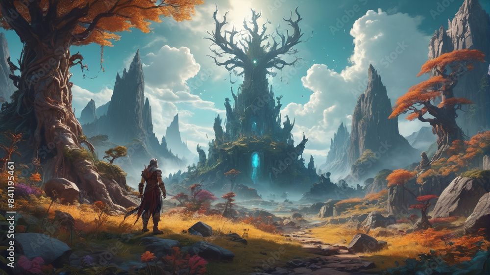 Mythical Realms: Venturing into the realms of myth and legend where ...