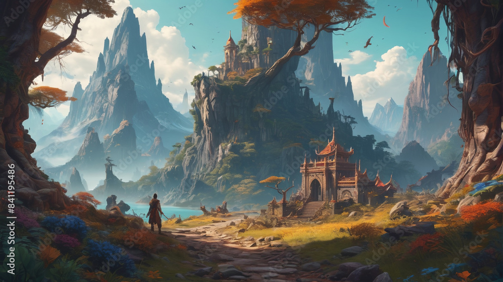 Mythical Realms: Venturing into the realms of myth and legend where ...