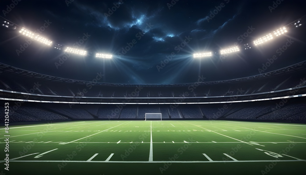 "Stadium Lights": Highlight the mesmerizing glow of stadium lights ...